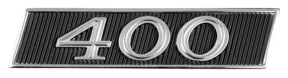 Emblem, Quarter Panel, 1967-69 "400" @ OPGI.com
