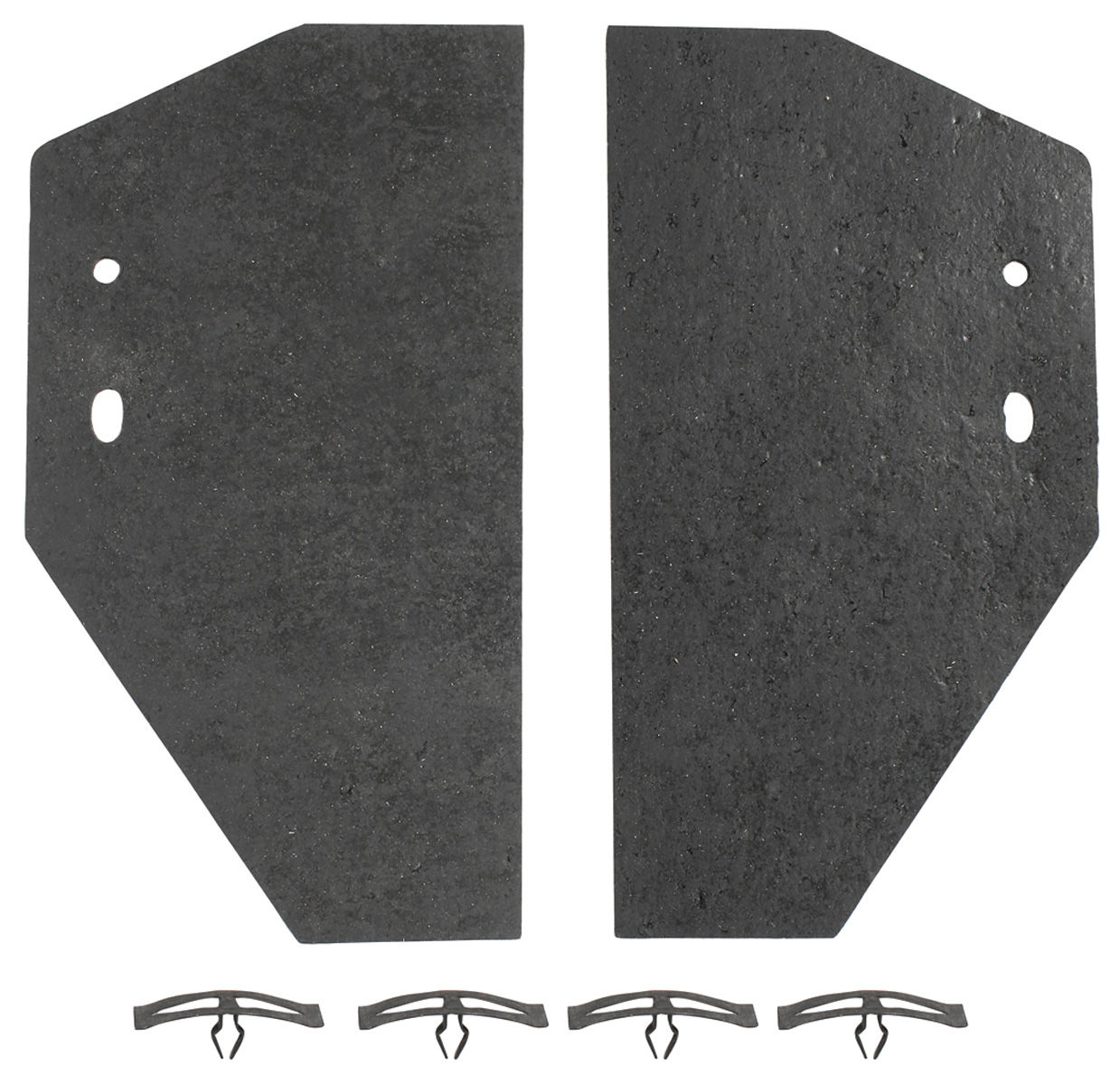 Seal, Radiator Support to Body, 1965-66 Cadillac, w/clips @ OPGI.com