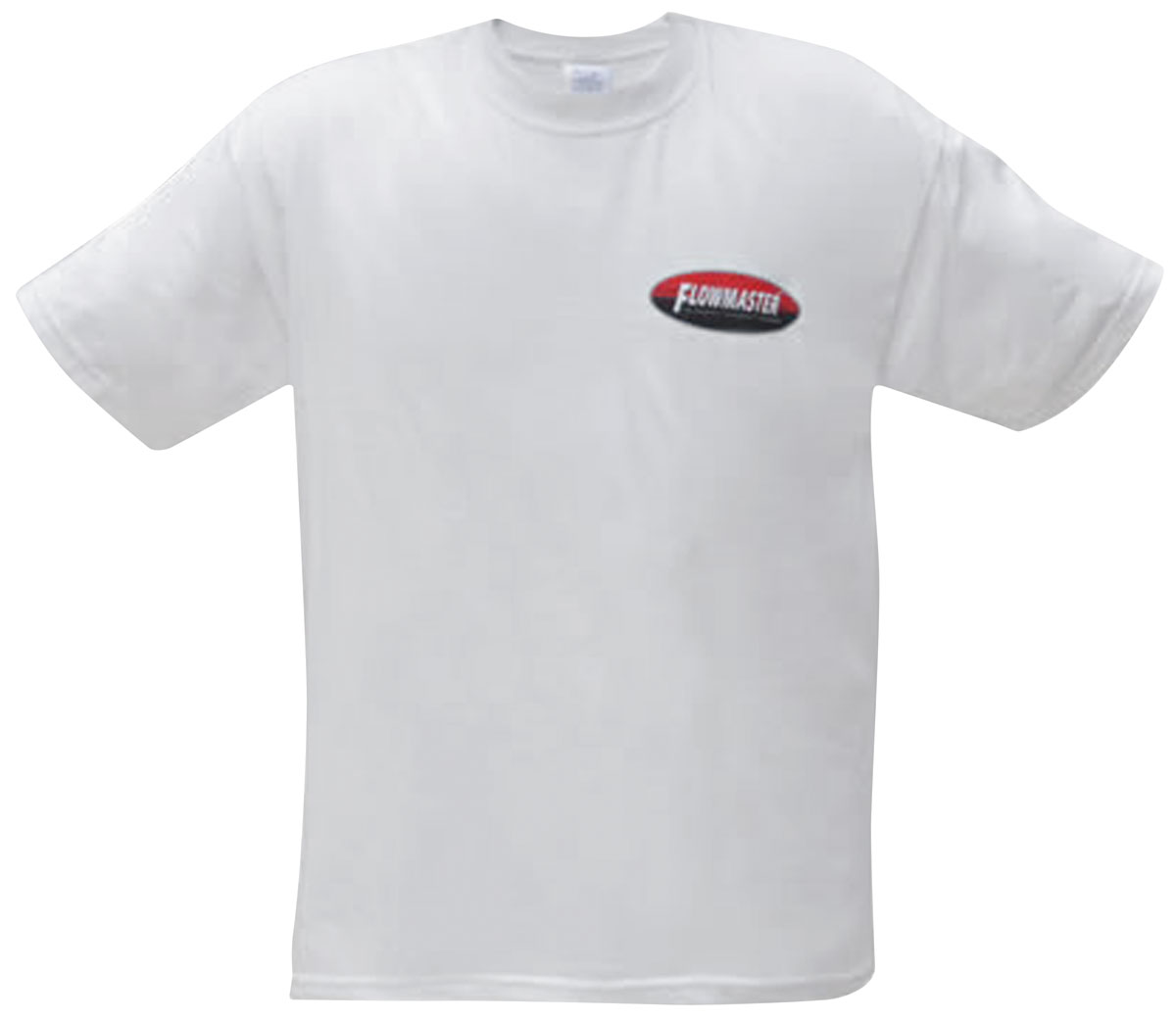 Shirt, Flowmaster Oval Tee, White @ OPGI.com
