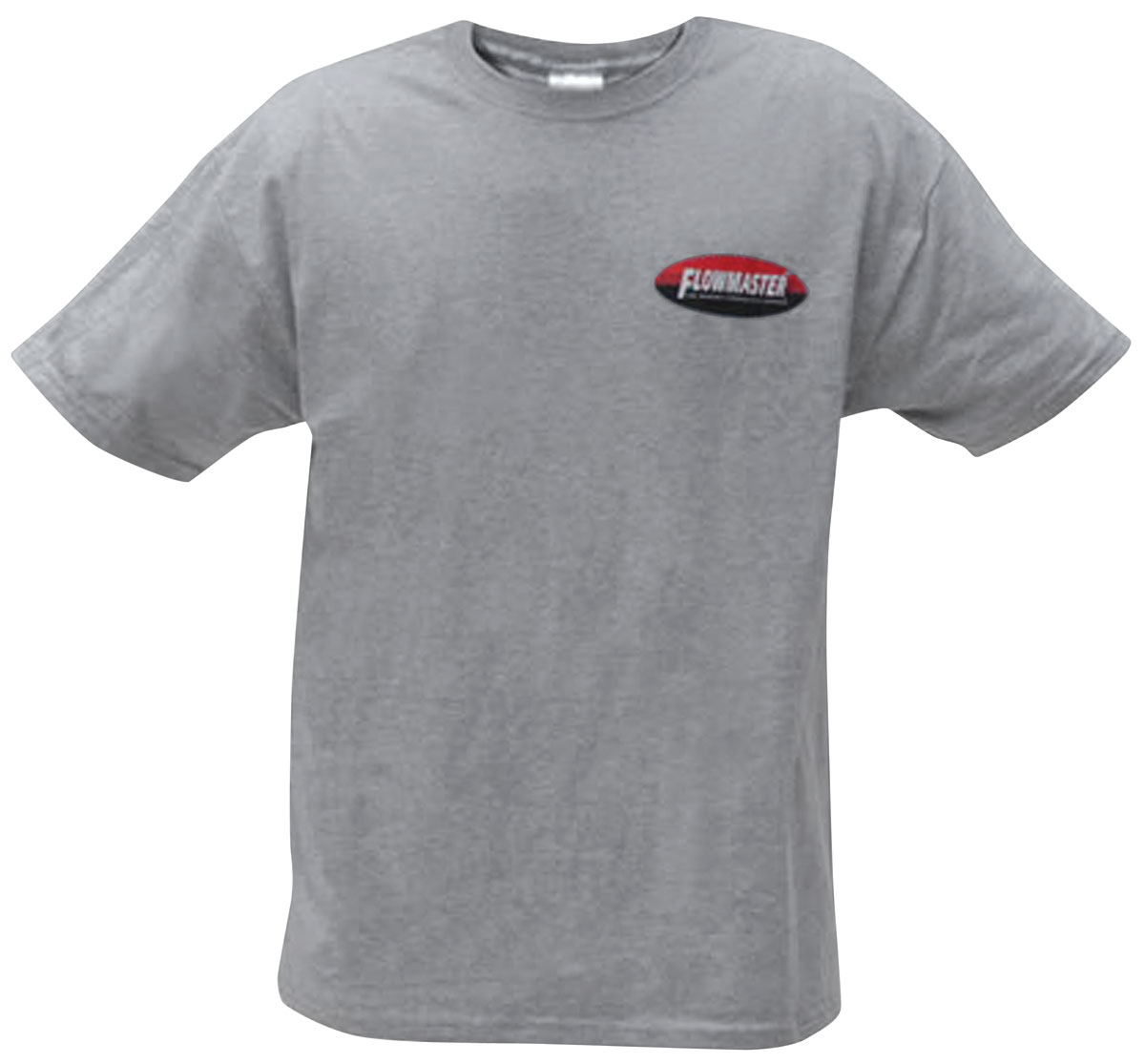Shirt, Flowmaster Oval Tee, Light Gray @ OPGI.com