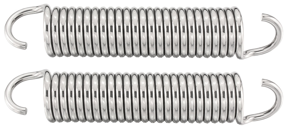 Springs, Hood, 1964-72 Chevrolet, 1964-67 GTO, Stainless Steel @ OPGI.com