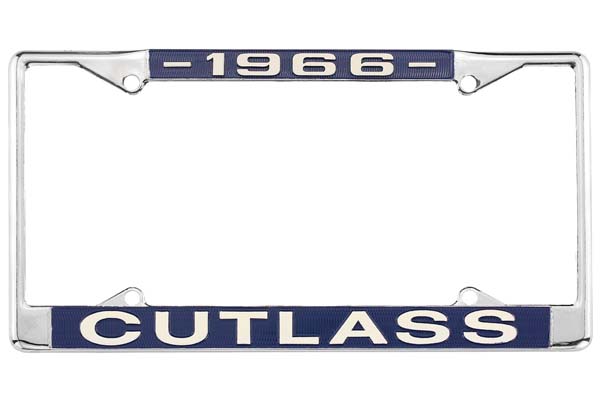 RESTOPARTS - License Plate Frame, 1966 Cutlass @ OPGI.com