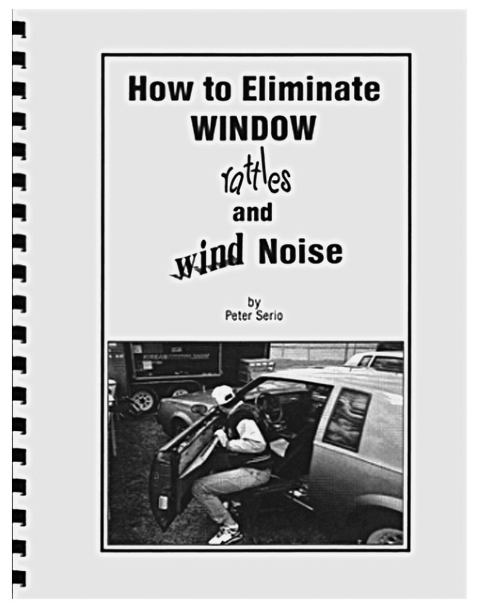 Book, How To Eliminate Window Rattles and Wind Noise @ OPGI.com
