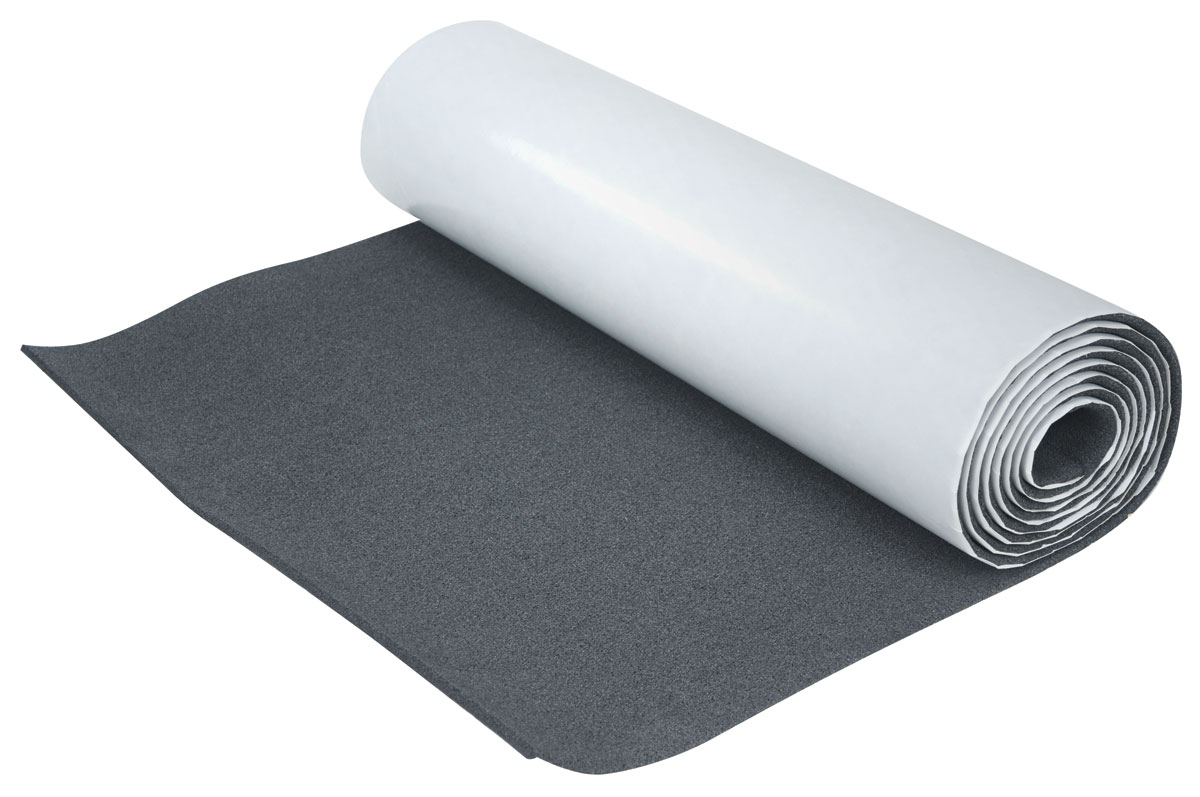 Sound Deadener, Roll Kit, Hushmat Silencer Megabond, 1 Roll 24" x 10' x ...