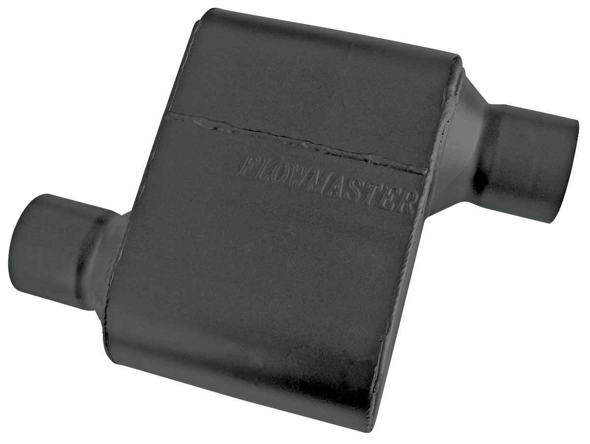 Muffler, Flowmaster, Super 10 Series, 2-1/2", Offset Inlet/Outlet ...