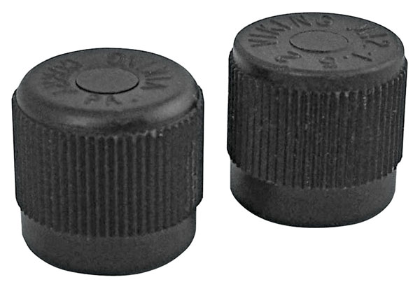 Caps, R12 AC Service Port, Plastic, Pair @ OPGI.com