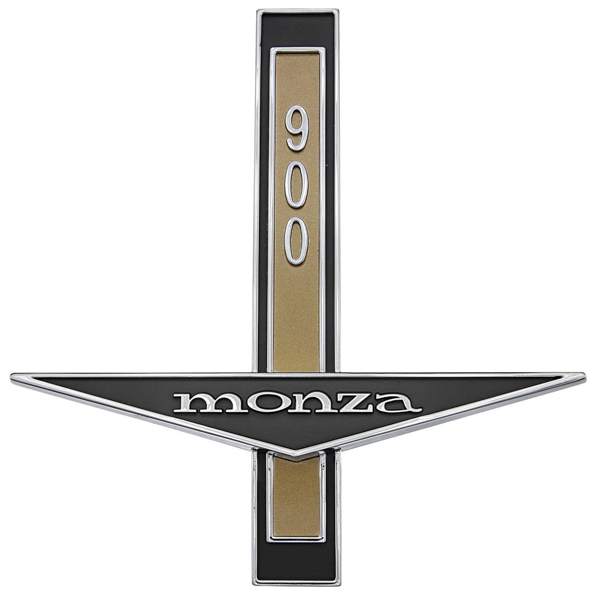 Emblem, Fender, 1962-63 Corvair, Monza Cross @ OPGI.com