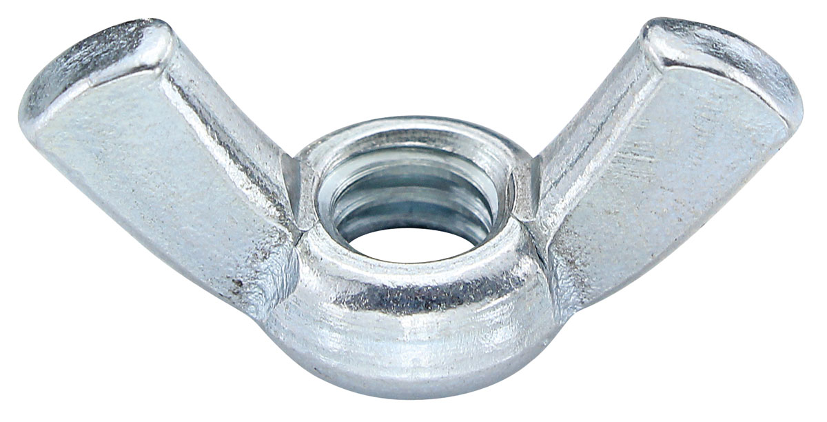 Wing Nut, Air Cleaner, 1/4" x 20, Solid Style, Zinc @ OPGI.com