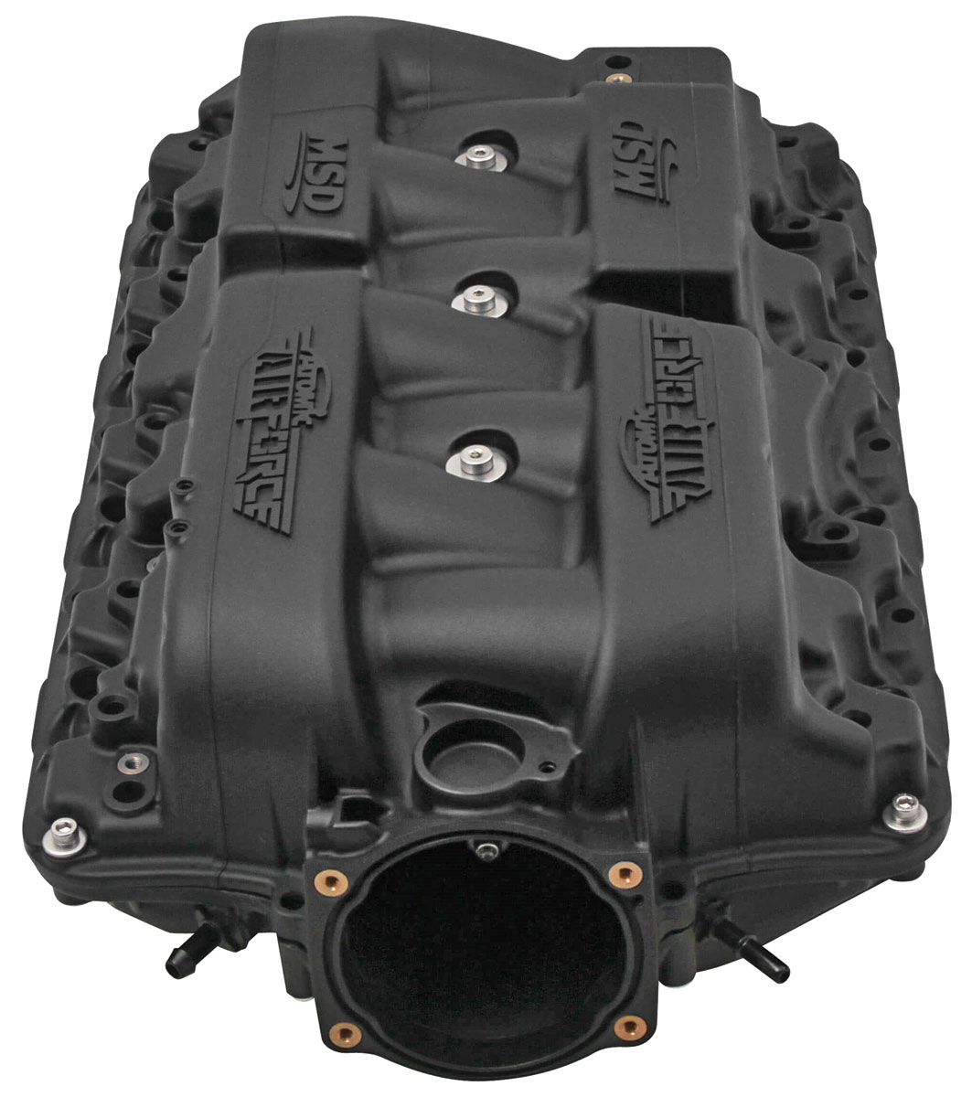MSD - Intake Manifold, Atomic Airforce, LS1,2,6 Black @ OPGI.com