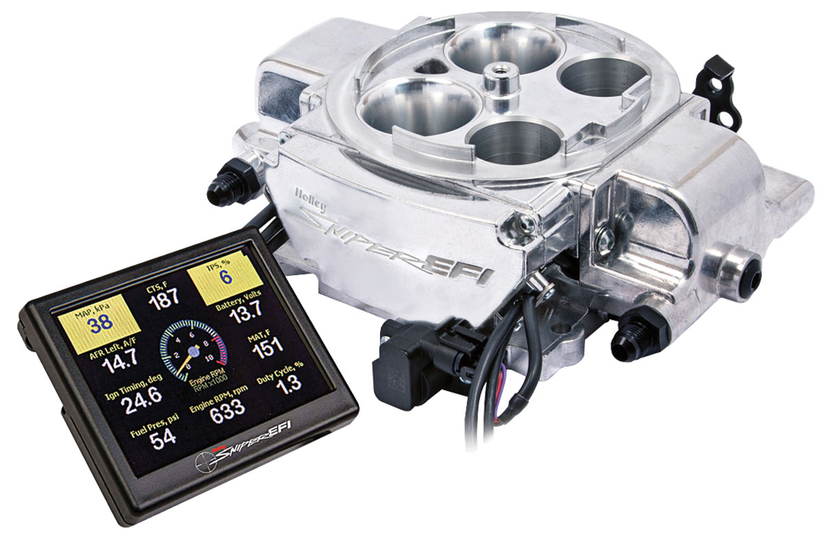 Holley - EFI Conversion, Sniper Quadrajet, Standard Kit @ OPGI.com