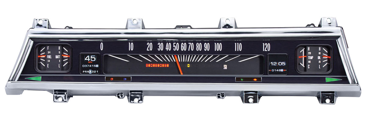 Dash Cluster, RTX, Dakota Digital, 1966-67 Chevelle/El Camino @ OPGI.com