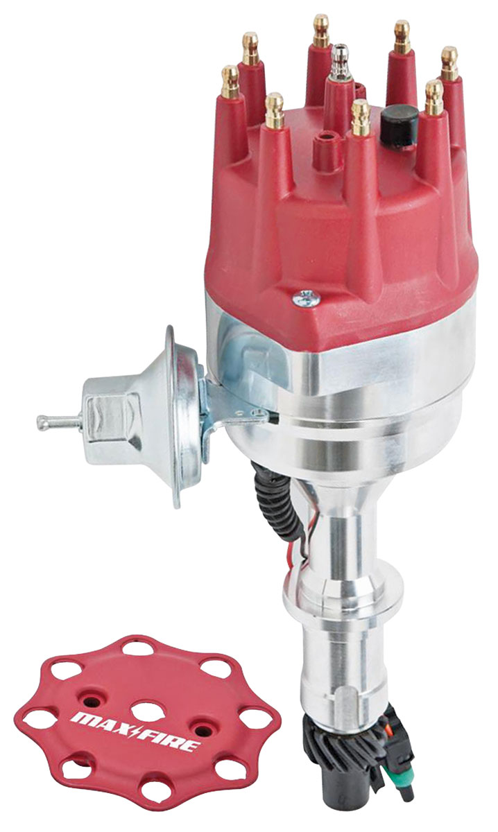 Distributor, Edelbrock Max-Fire 1959-77 Pontiac, Ready-to-Run @ OPGI.com