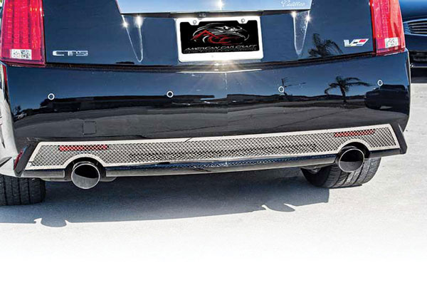 American Car Craft - Valance Grille, Mesh, 2006-15 CTS-V, Stainless ...
