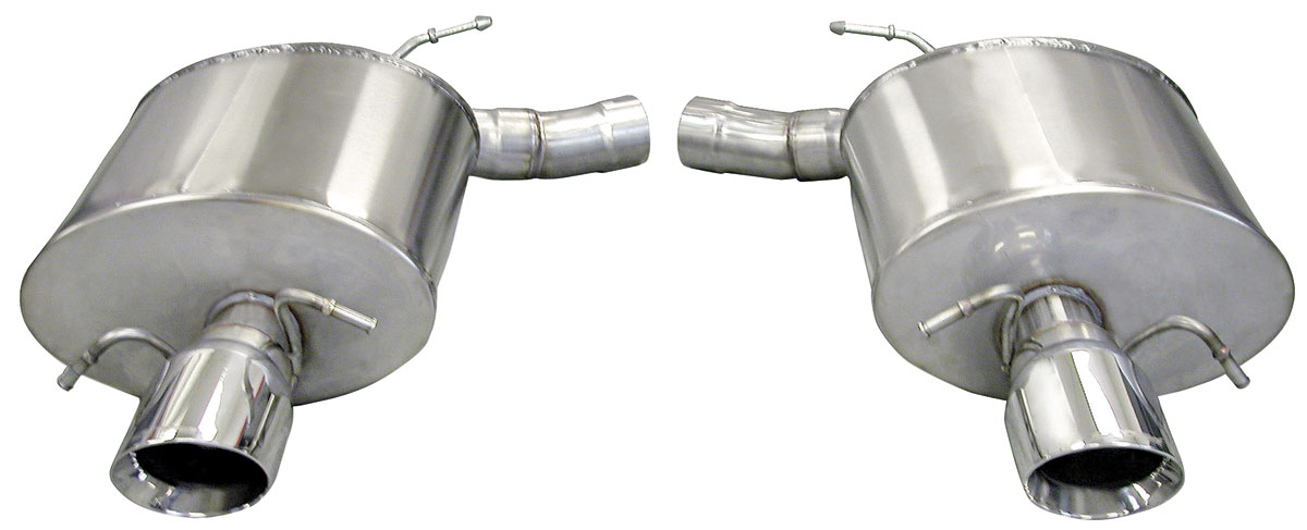 Corsa Exhaust - Exhaust System, Corsa, Touring, Axle-Back, 2.5" Dual ...