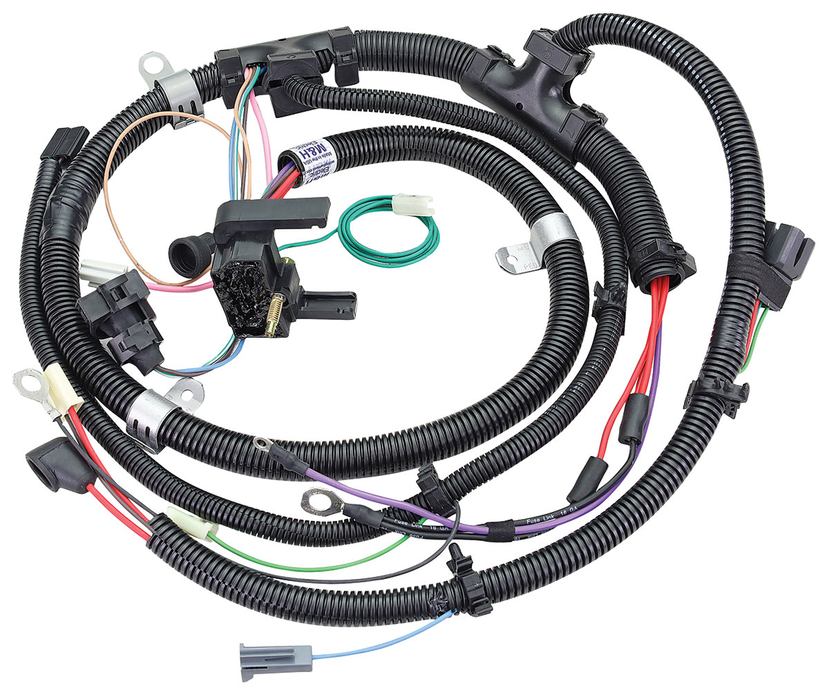 M&H - Wiring Harness, Engine, 1980 El Cam./Monte/Malibu, V8, Gauges ...