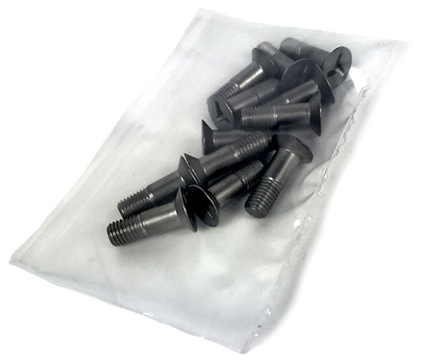 Baer - Bolts, Rotor Rings, Tri-Wing Head, EradiSpeed+, NAS, 12 Pc ...