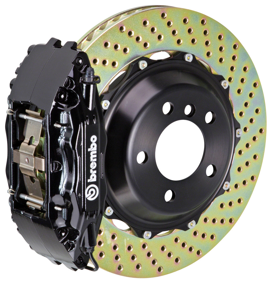 Brake Set, Brembo, 2007-14 Escalade/ESV/EXT, Rear, 2pc 380mm Rotors, 4P ...