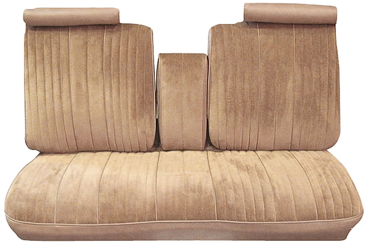 PUI - Seat Upholstery, 1976 Cutlass, Front Split Bench w/ Armrest ...