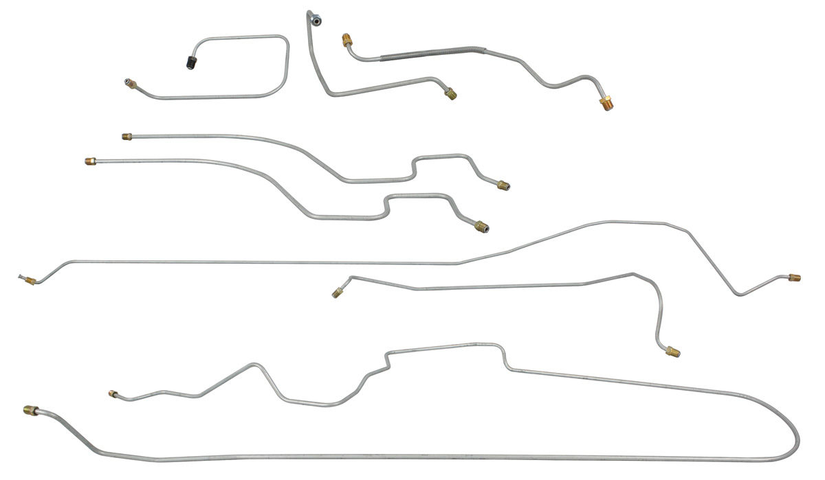 Brake Line Set, Complete, 1954 Cadillac Series 60, Power @ OPGI.com
