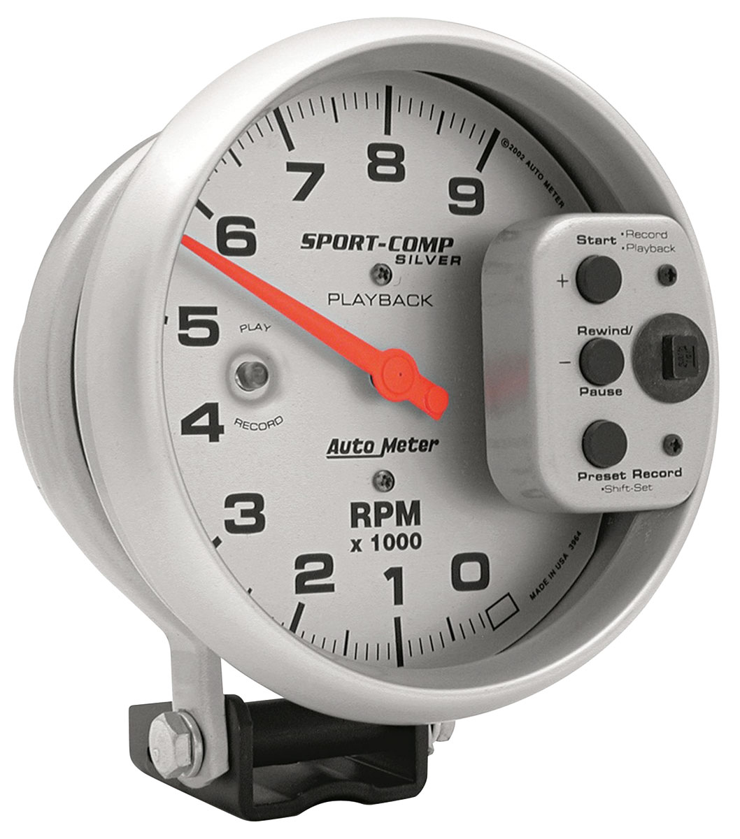 Autometer - Gauge, Tachometer, Auto Meter, Ultra Lite, 5", 9,000RPM ...