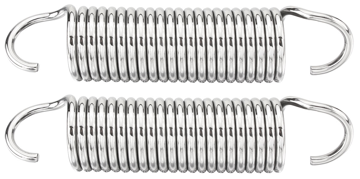 Springs, Hood, 1973-77 Chevelle/El Camino, Stainless Steel @ OPGI.com