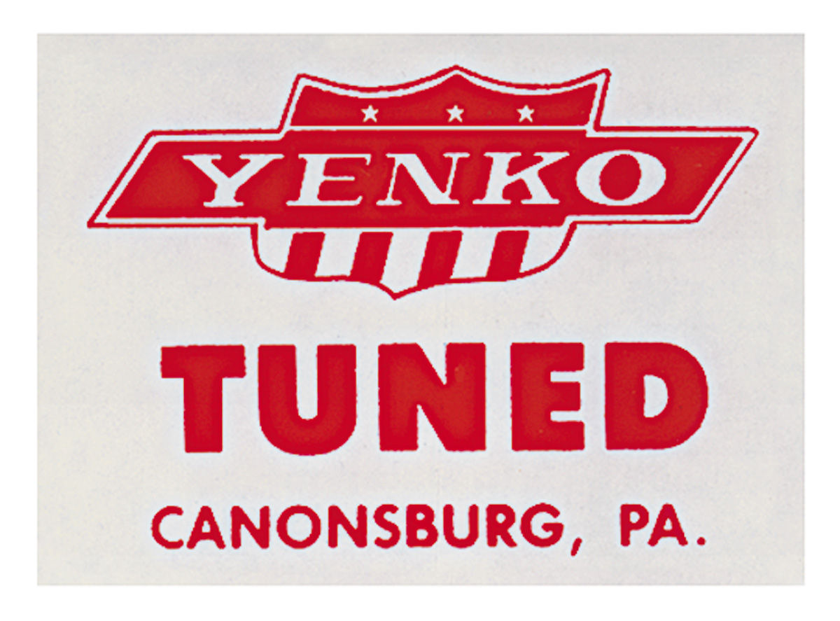 Decal, Yenko, 1966-69 Corvair, Round Stinger, Flat @ OPGI.com