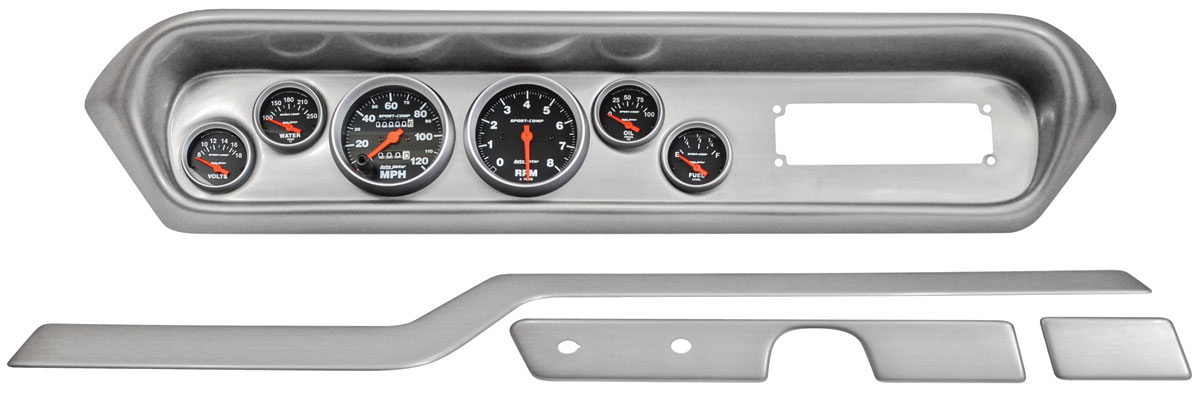 Gauge Conversion, Classic Dash, 65 GTO/Tempest/LeMans, Concourse, White ...