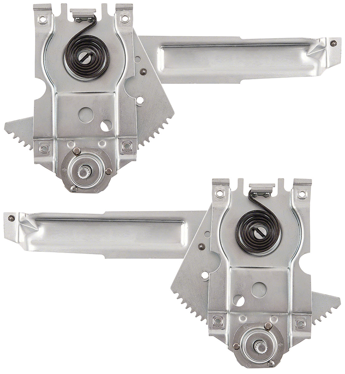 Window Regulator, 1965-66 Fullsize Pontiac, Quarter Window, Pair @ OPGI.com
