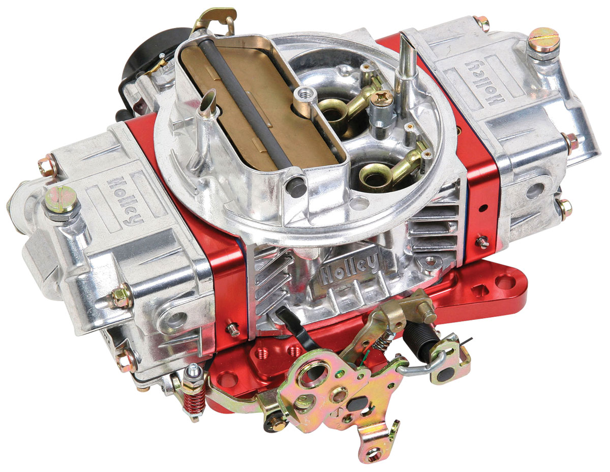 Carburetor, Holley, 850 CFM Ultra Double Pumper, Red Metering Blocks ...