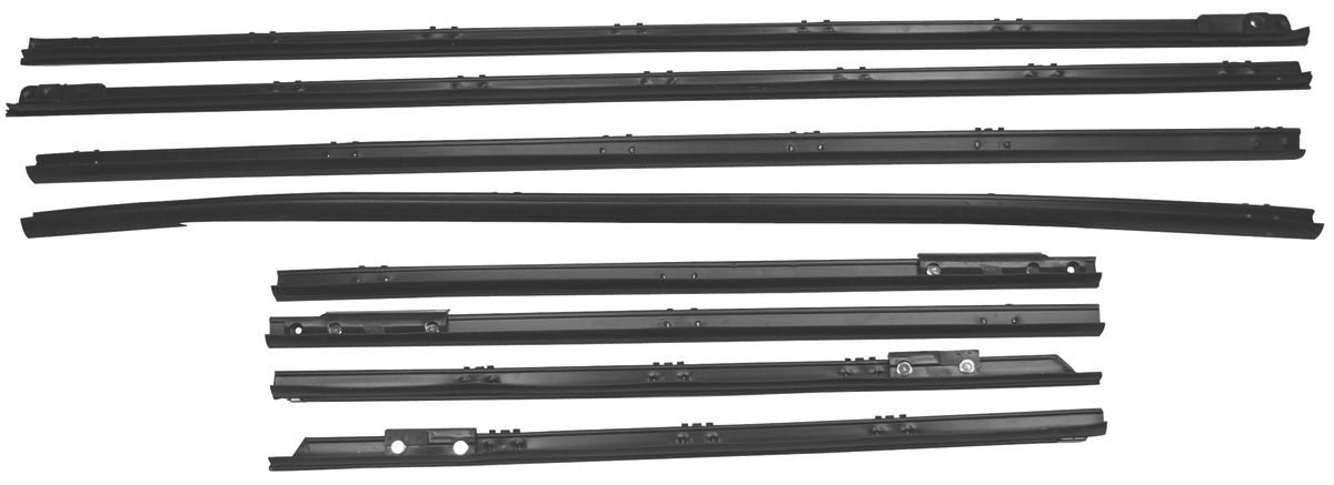 PUI - Window Felts, 70-72 Chevelle, Convertible, 8 Piece, Original ...