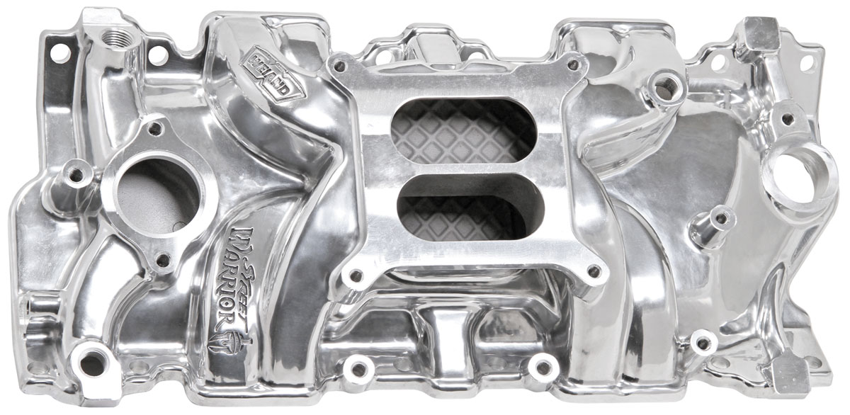 Weiand Performance - Intake Manifold, Weiand, Street Warrior, SB Chevy ...