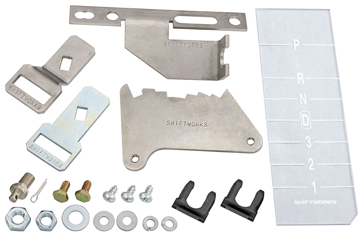 Shiftworks - Conversion Kit, Shifter, 1971-72 Chevrolet, 4L80E ...
