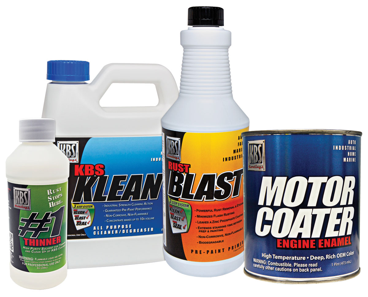 KBS Coatings - Paint, Engine, KBS Motor Coater Kit @ OPGI.com