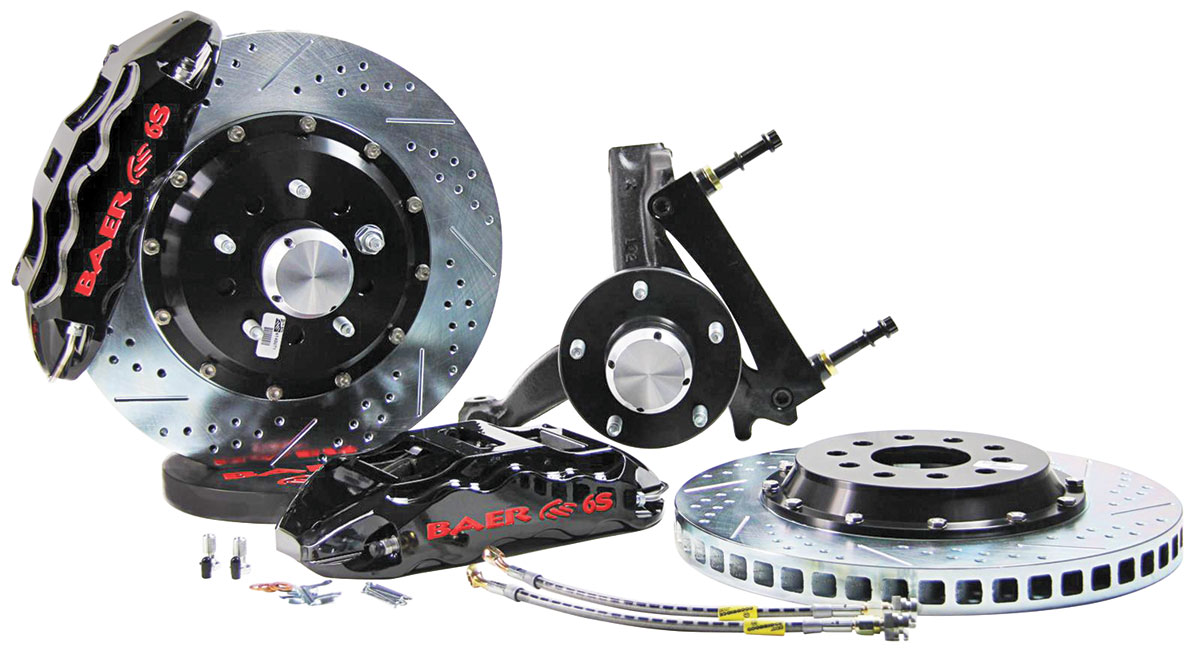Disc Brake Set, Baer, 1978-88 G-Body, Extreme+, FT, 14x1.25, w/OE ...