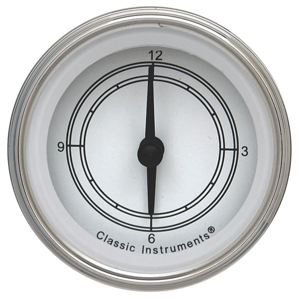 Clock, Classic Instruments, Classic White Series @ OPGI.com