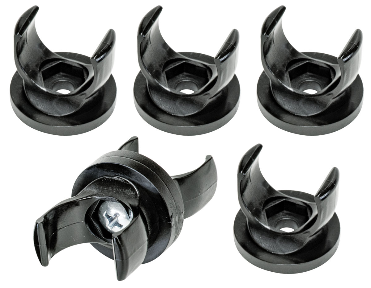Line Clamps, Notchead, Soft Line, 6pc @ OPGI.com