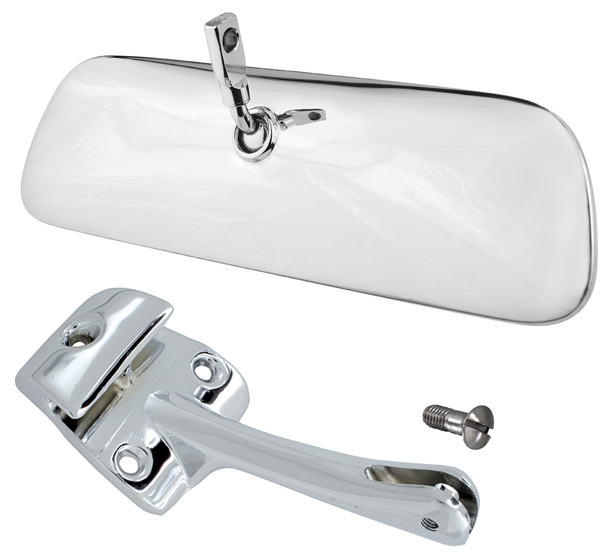 RESTOPARTS - Mirror Kit, 1964-65 A-Body, Convertible, 8" @ OPGI.com