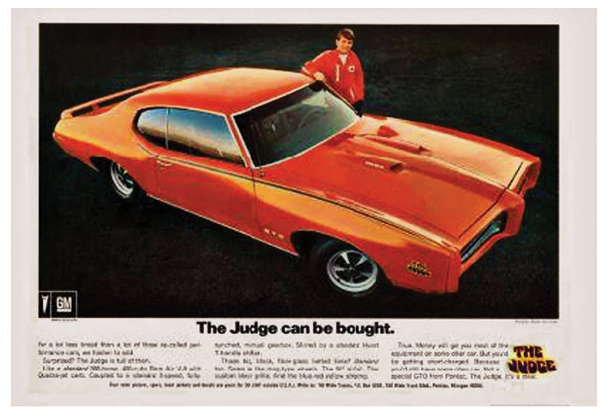 Banner, Pontiac GTO Judge @ OPGI.com