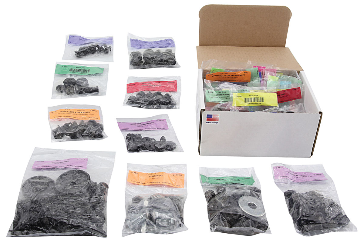 Fastener Set, Master Body, 1964 GTO @ OPGI.com