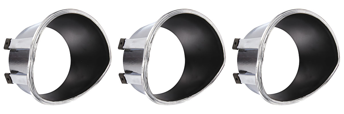 Bezel Set, Dash Gauges, 1968-69 Cutlass/442, 3-pc. @ OPGI.com