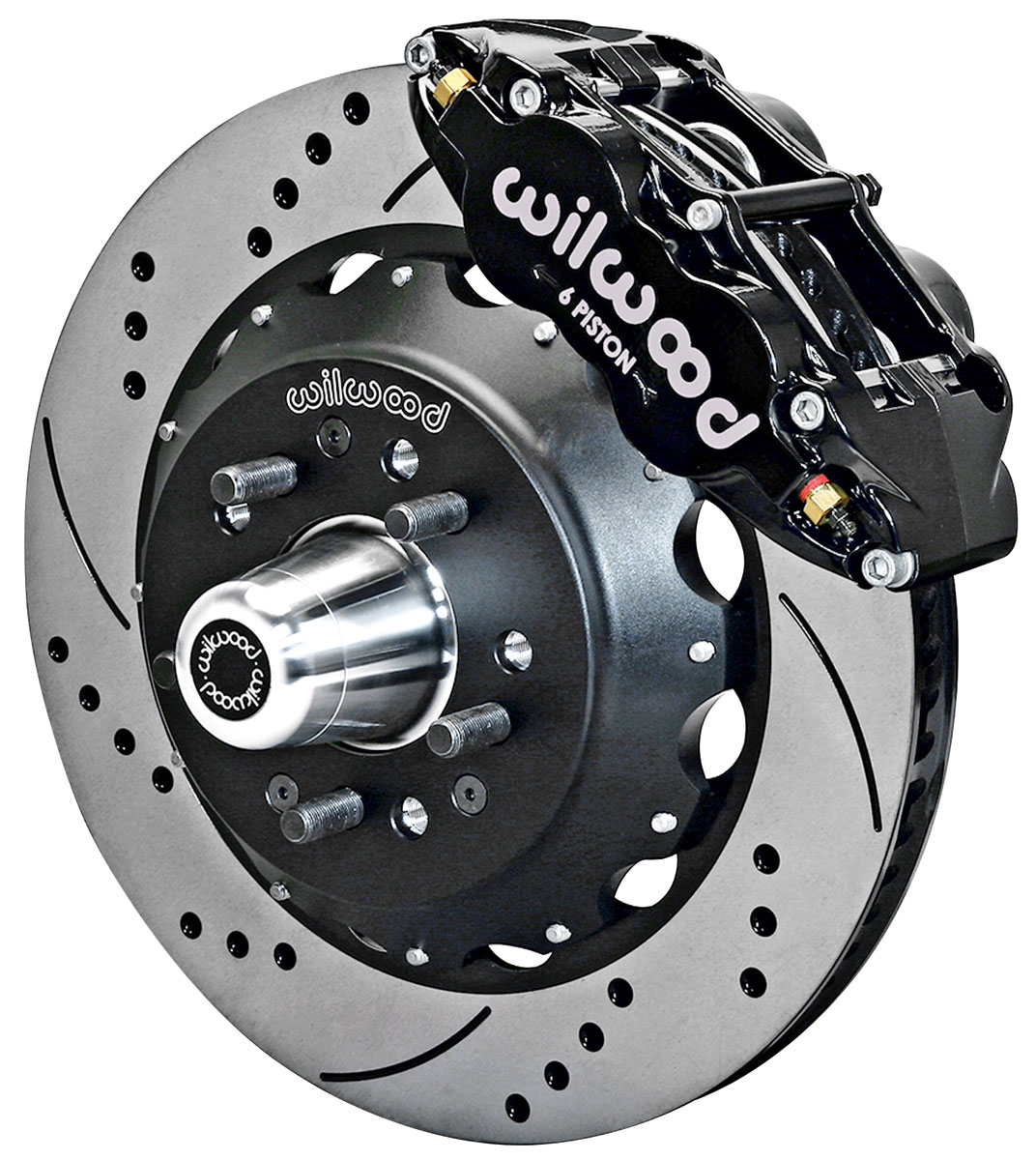 Disc Brake Set, Wilwood Superlite 6R, Front, 64-72 A-Bdy w/AFX Spdl, 14 ...