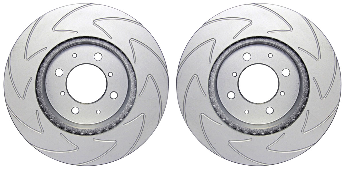 EBC Brakes - Rotors, EBC, 2006-09 XLR-V, BSD Slotted, Rear, 13" @ OPGI.com