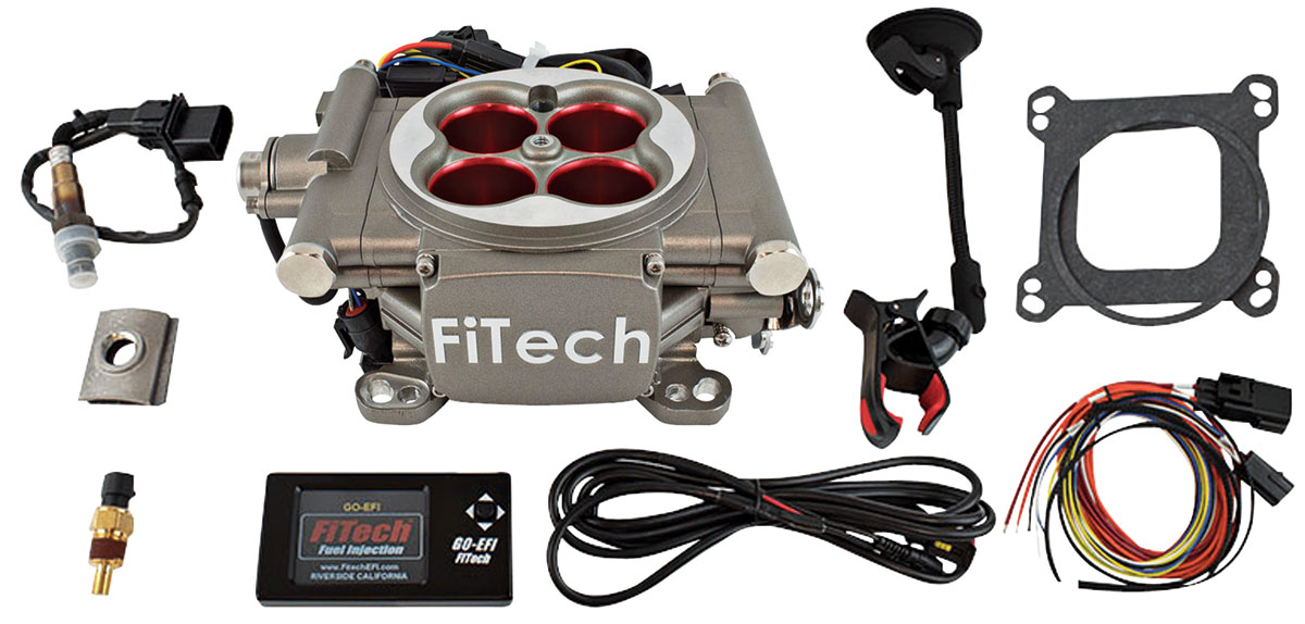 EFI Kit, Base, FiTech GO Street, 400 HP, Cast Finish @ OPGI.com