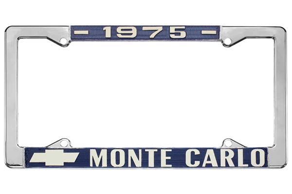 RESTOPARTS - License Plate Frame, 1975 Monte Carlo @ OPGI.com