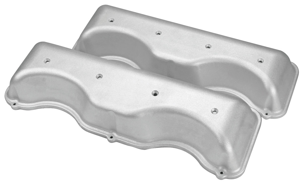 Valve Covers, Lokar, Aluminum, LS 409 Chevy Style @ OPGI.com