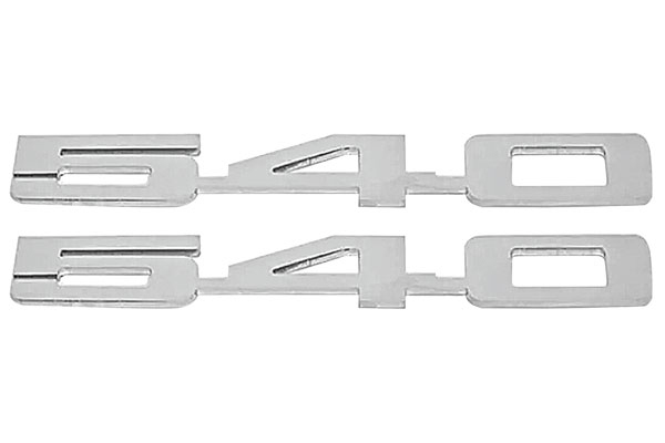 Morris Classic Concepts - Emblems, 540, Hood, Mirror Polished Stainless ...