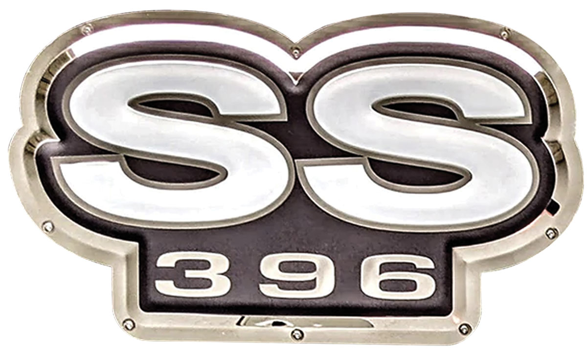 Sign, Chevrolet SS 396, 10" x 17" @ OPGI.com