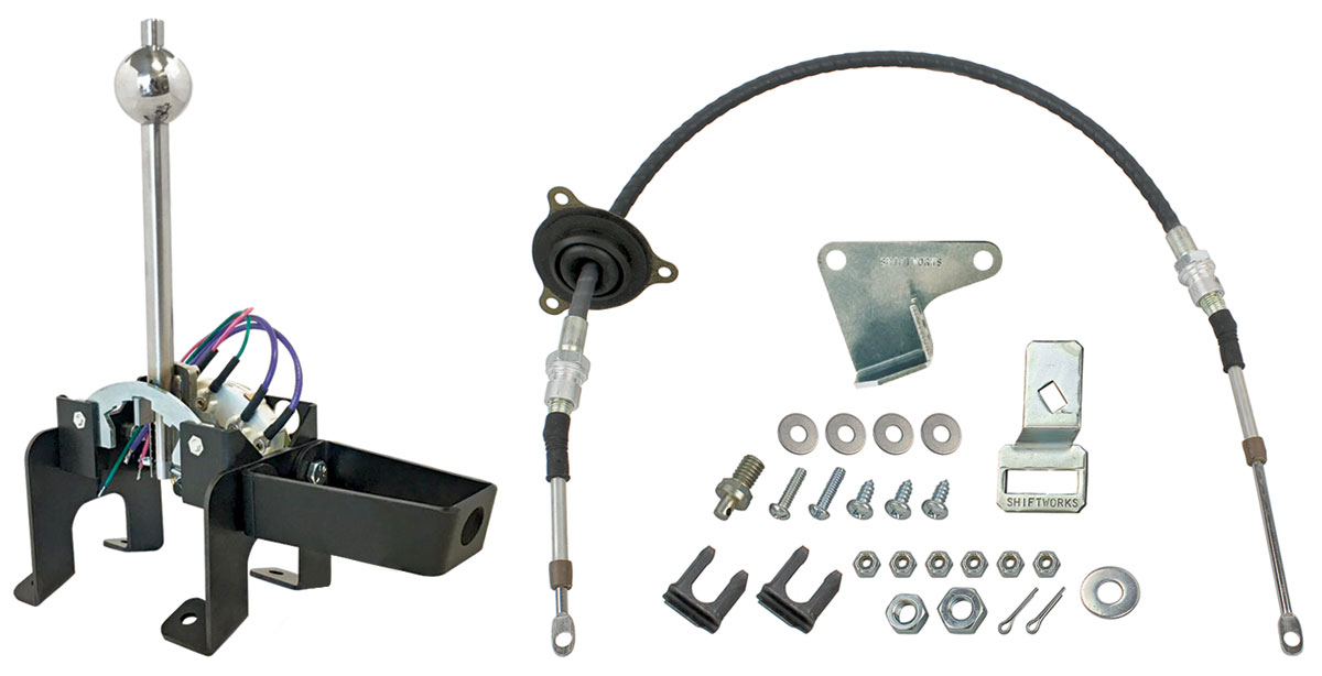 Shiftworks - Shifter Conversion Set, 1964-65 GTO/LeMans, 6L80E, 6L90E ...