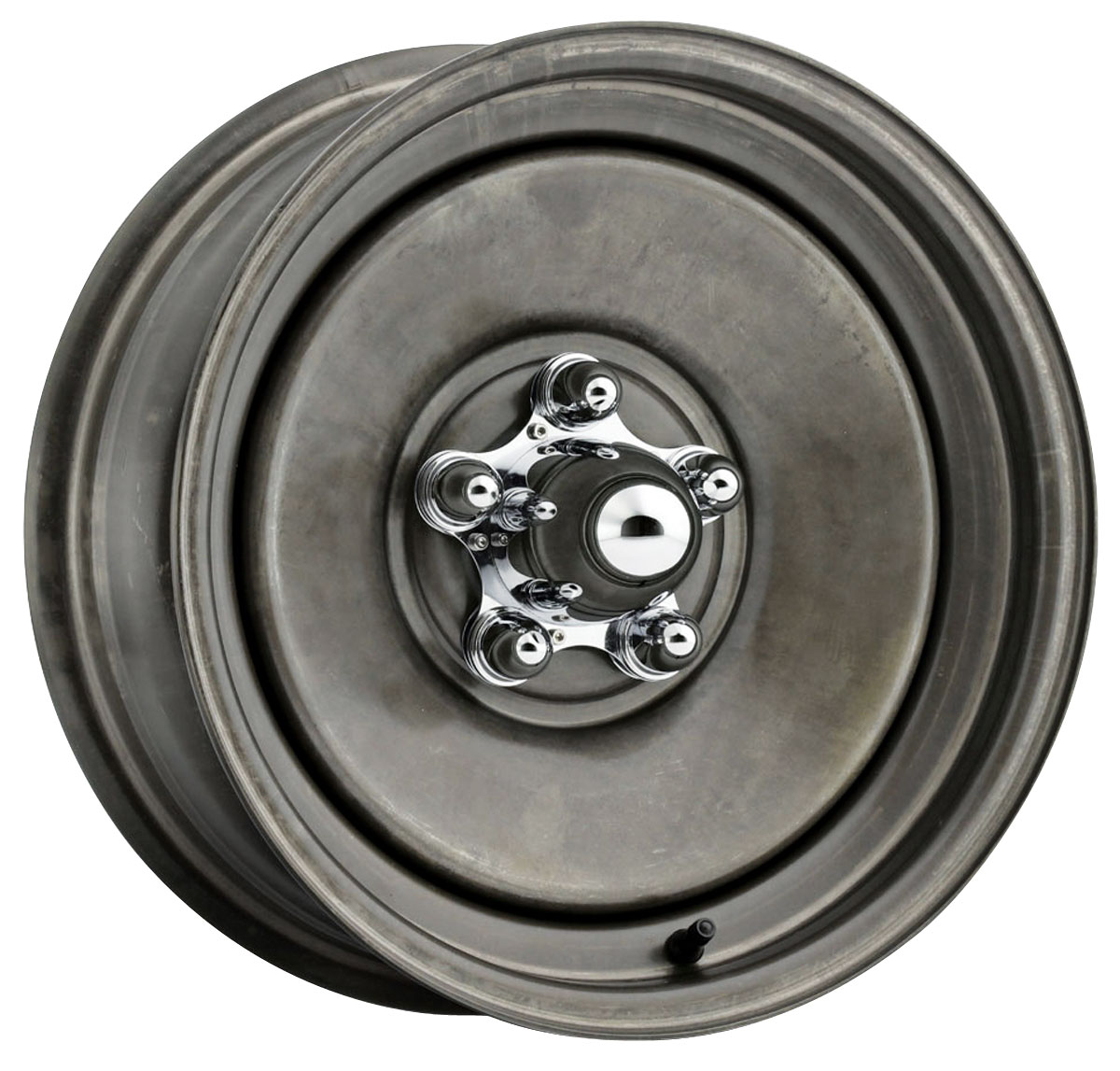 U.S. Wheel - Wheel, US Wheel, Rat Rod Series 69, Raw, 15x8, 3.75 BS ...