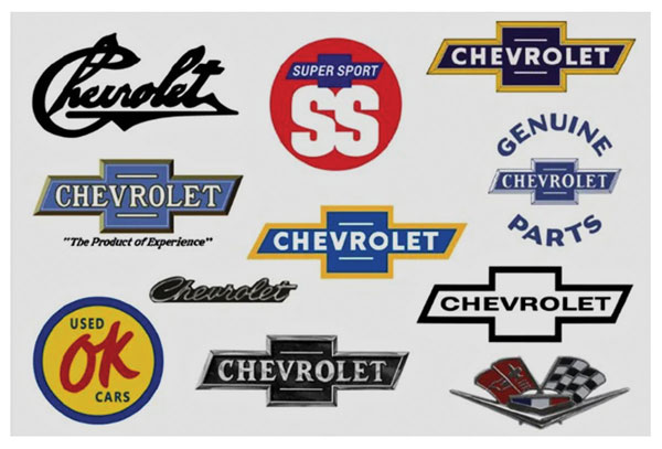 Sign, Metal, Chevrolet Through The Years @ OPGI.com